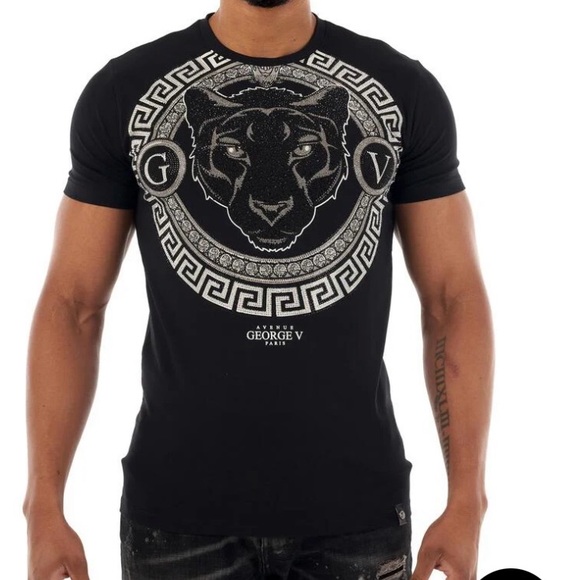 Avenue George V | Shirts | Avenue George V Paris Black Panther ...